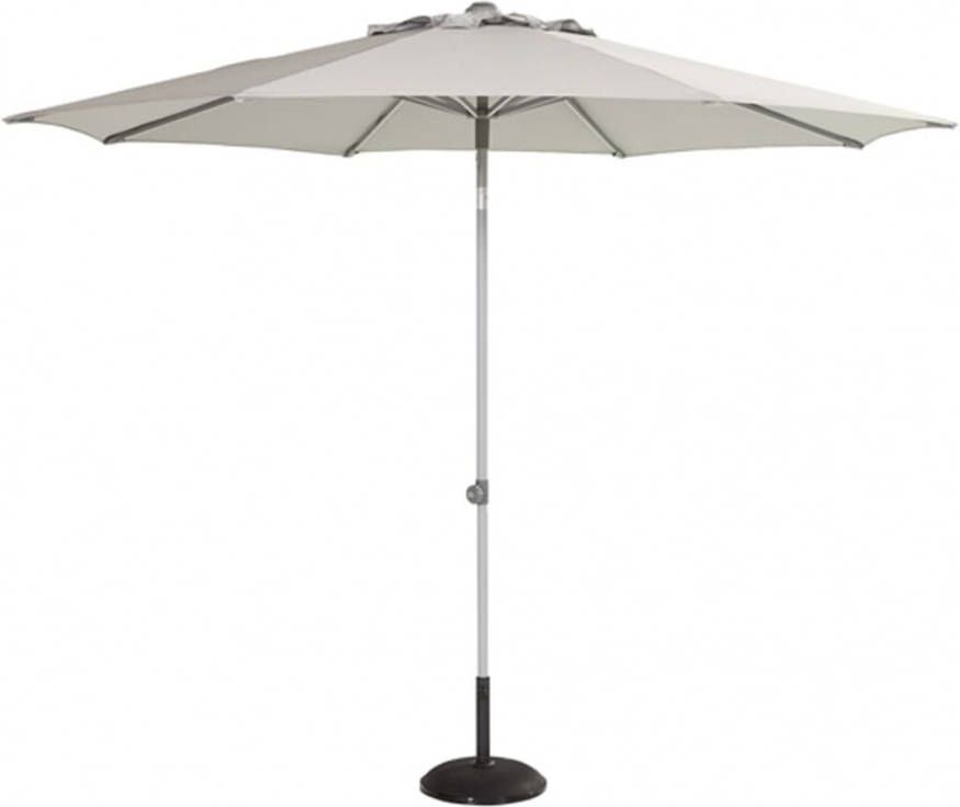 Hartman Sophie push up parasol Ø300 cm misty grey - Meubelmooi.nl