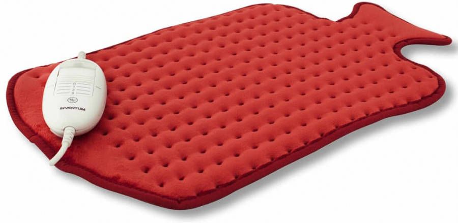Inventum Elektrische warmte pad 50x30 cm 100 W rood HNK153 - Meubelmooi.nl